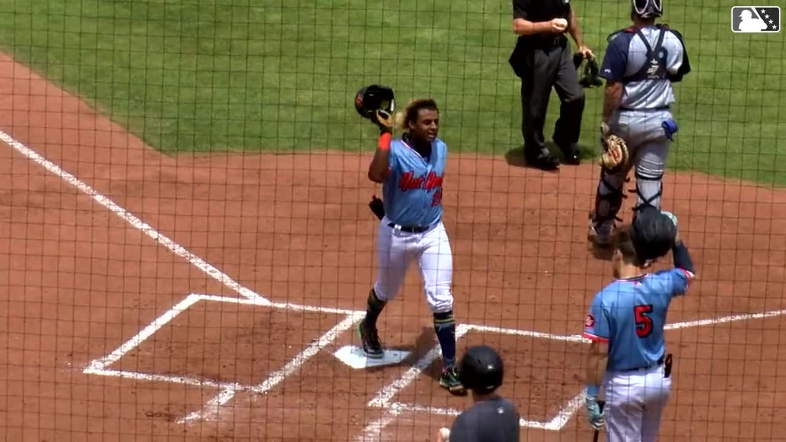 Tre' Morgan's first home run of the season | 05/19/2024 | MLB.com