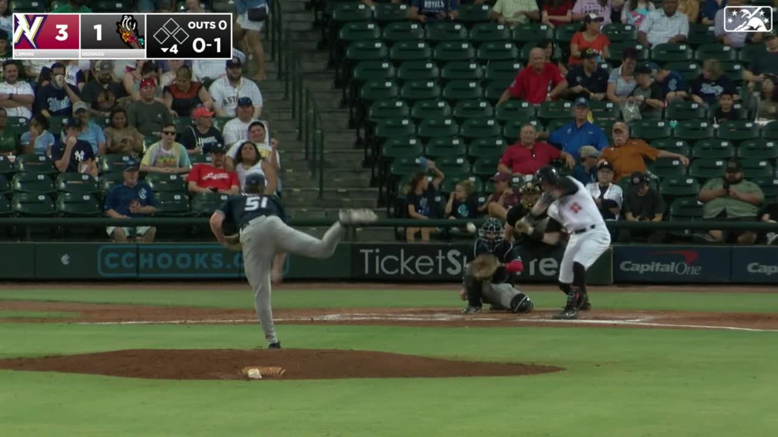 Zach Dezenzo lines home run to left field | 08/19/2023 | MLB.com