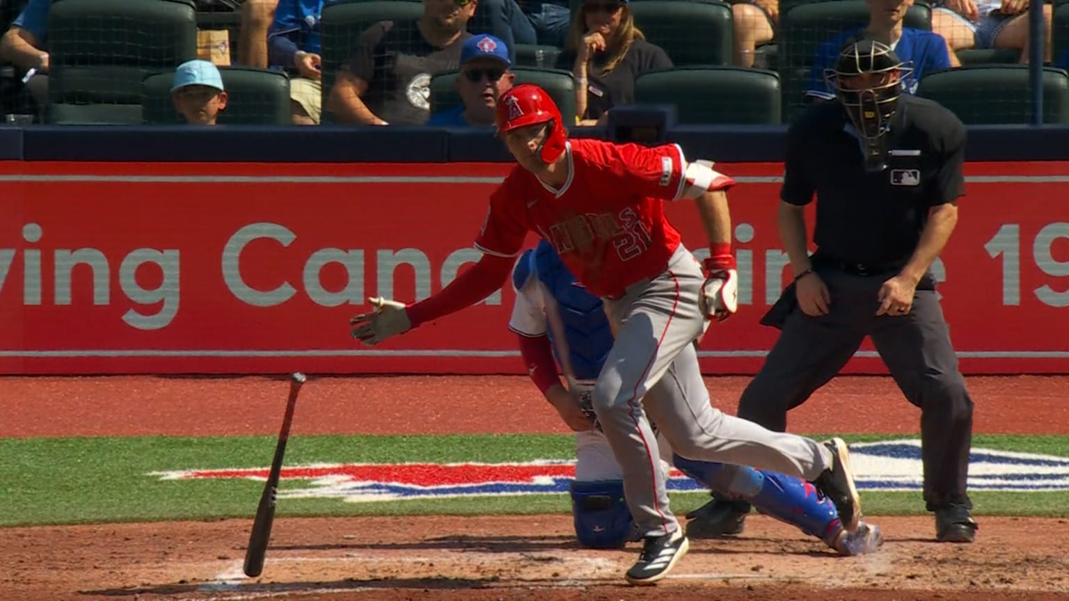 Chad Stevens' first career hit | 07/05/2025 | Los Angeles Angels