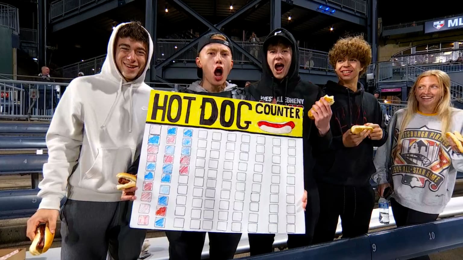 A group of teenagers take advantage of $1 hot dogs | 09/22/2022 ...