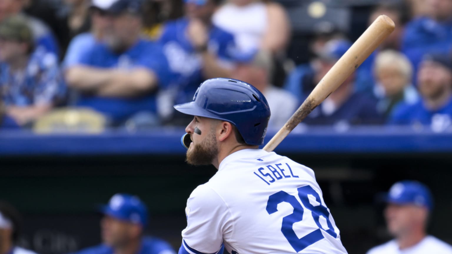 Kyle Isbel's first home run of 2024 | 03/31/2024 | Kansas City Royals