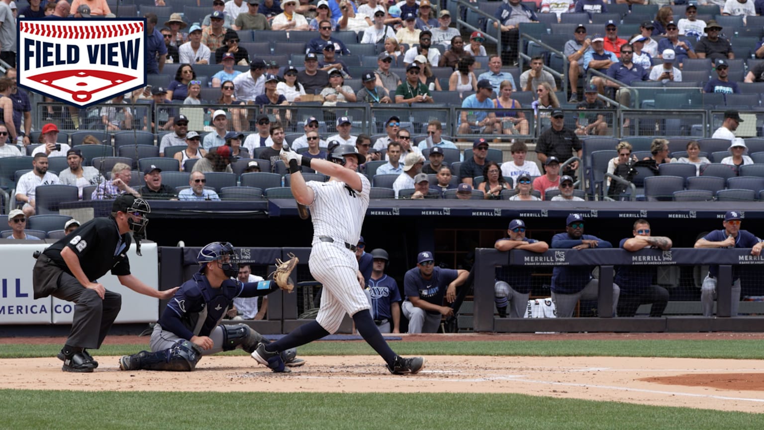 Field View: Ben Rice's three-run homer | 07/31/2025 | New York Yankees