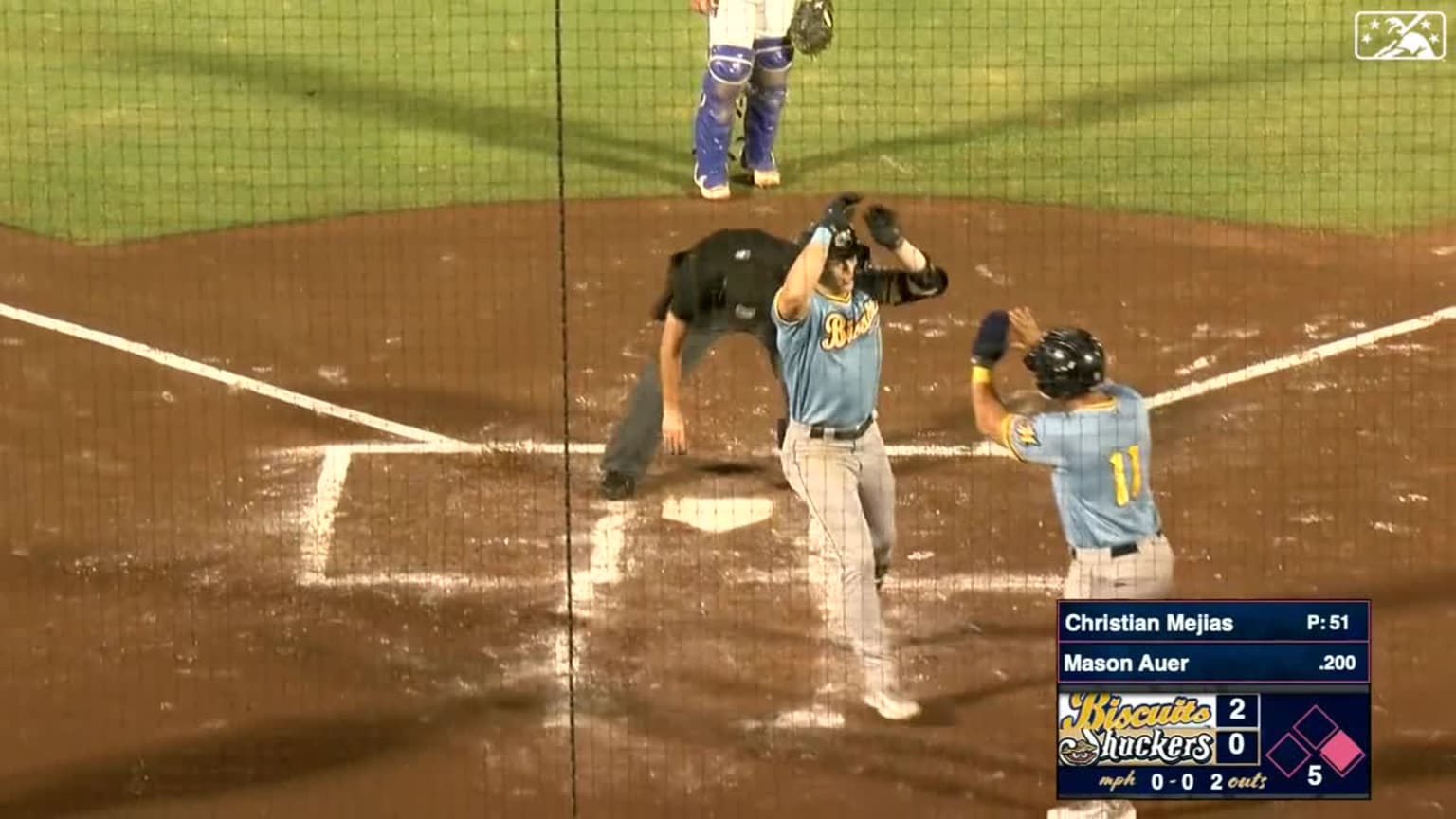 Mason Auer's two-run homer | 09/15/2023 | Tampa Bay Rays