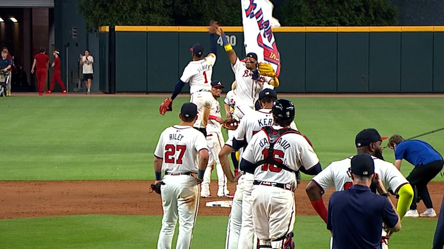 Ray Kerr fans Ceddanne Rafaela to close out win | 05/08/2024 | Atlanta ...