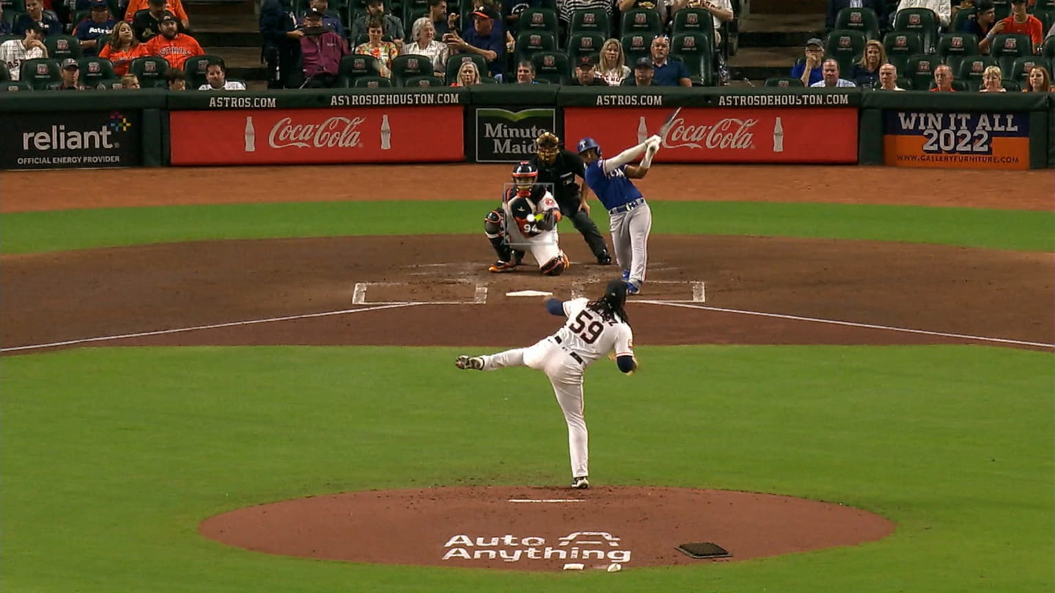 Ezequiel Duran hits a two-RBI double into left center | 09/06/2022 ...