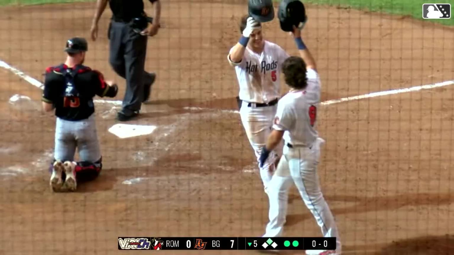 Colton Ledbetter's two-run home run | 07/05/2024 | Tampa Bay Rays