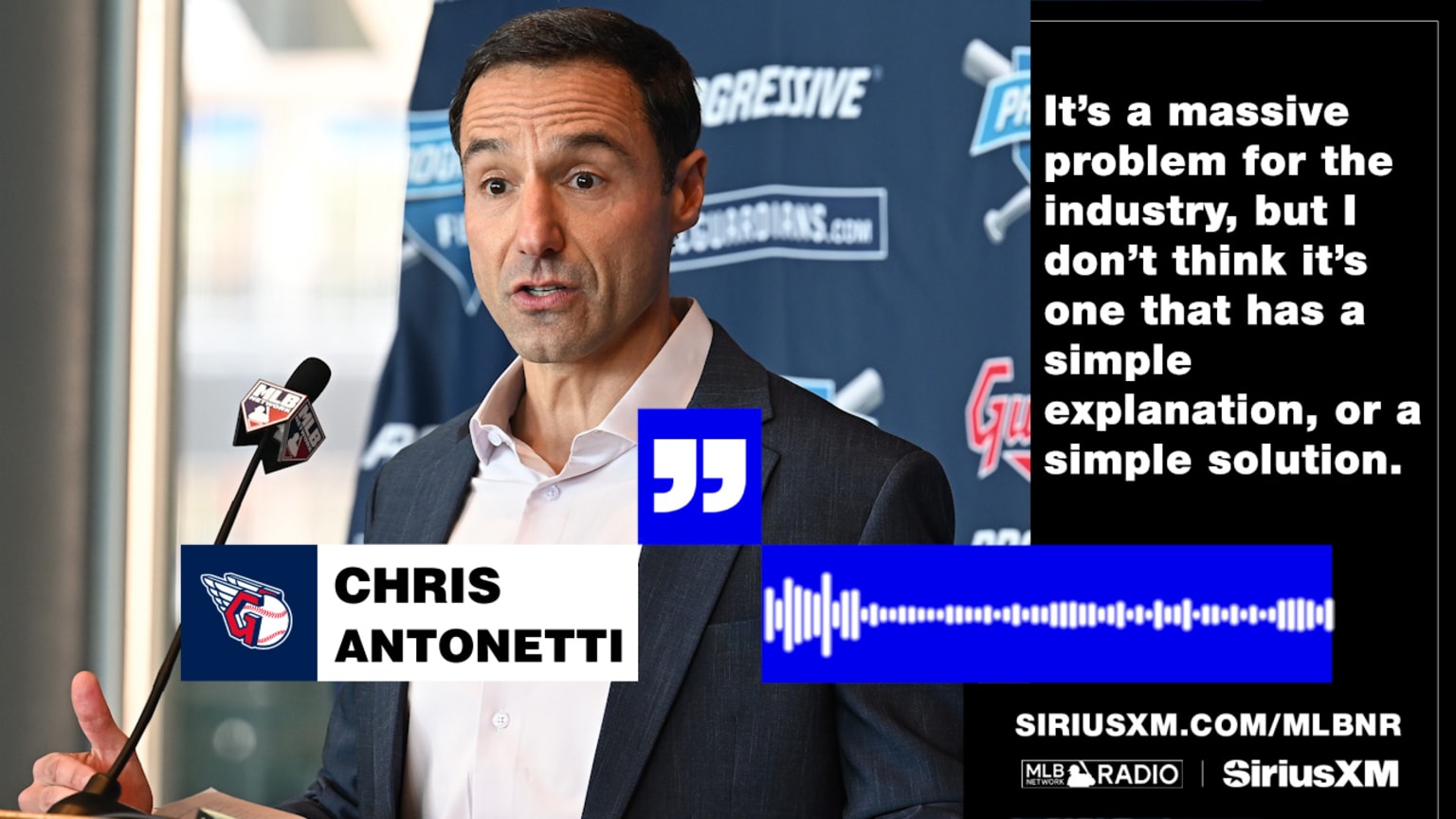 Chris Antonetti on Stephen Vogt, Shane Bieber | 22/04/2024 | Lasmayores.com