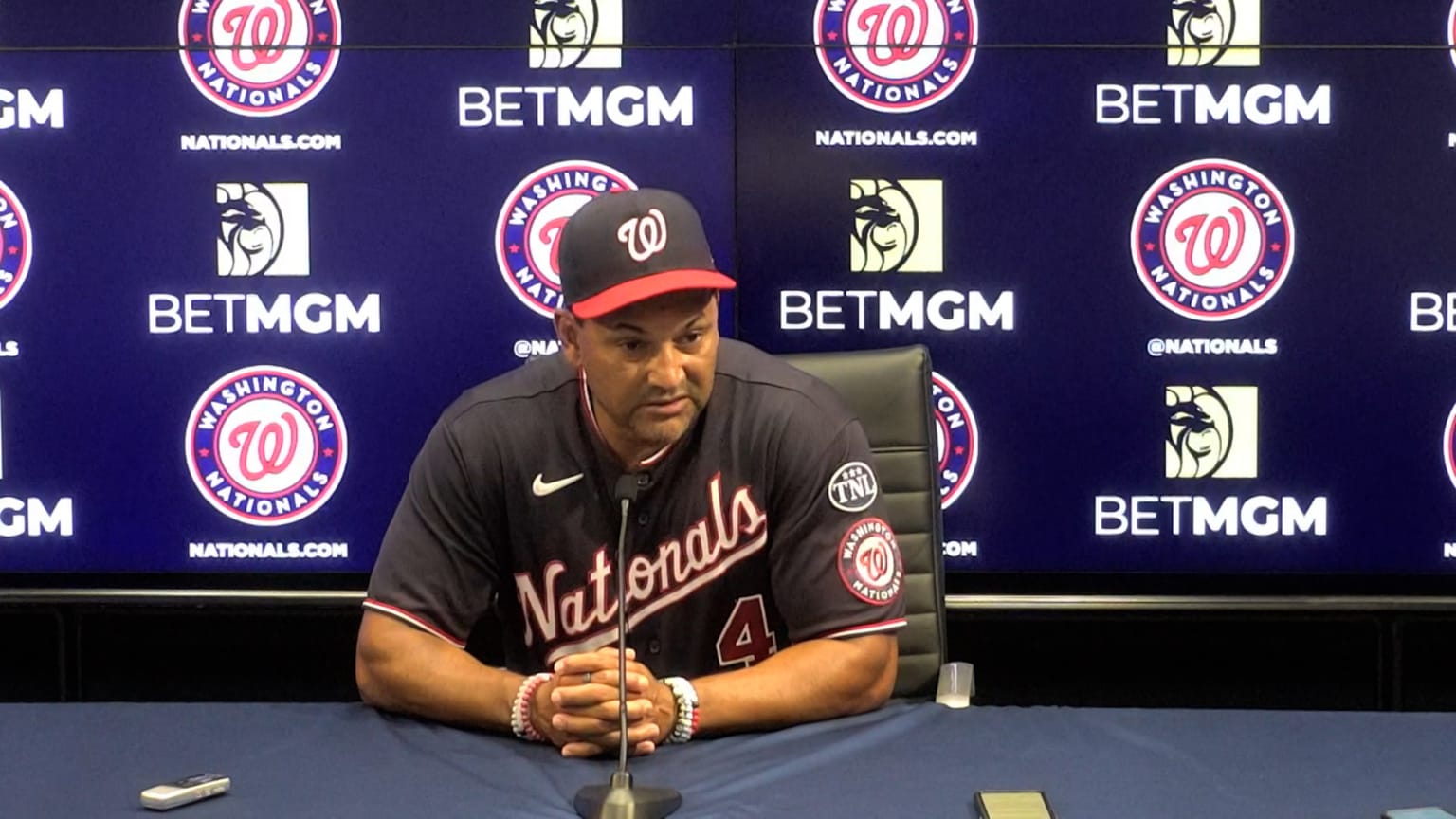 Dave Martinez discusses Josiah Gray's outing in loss | 08/15/2023 ...