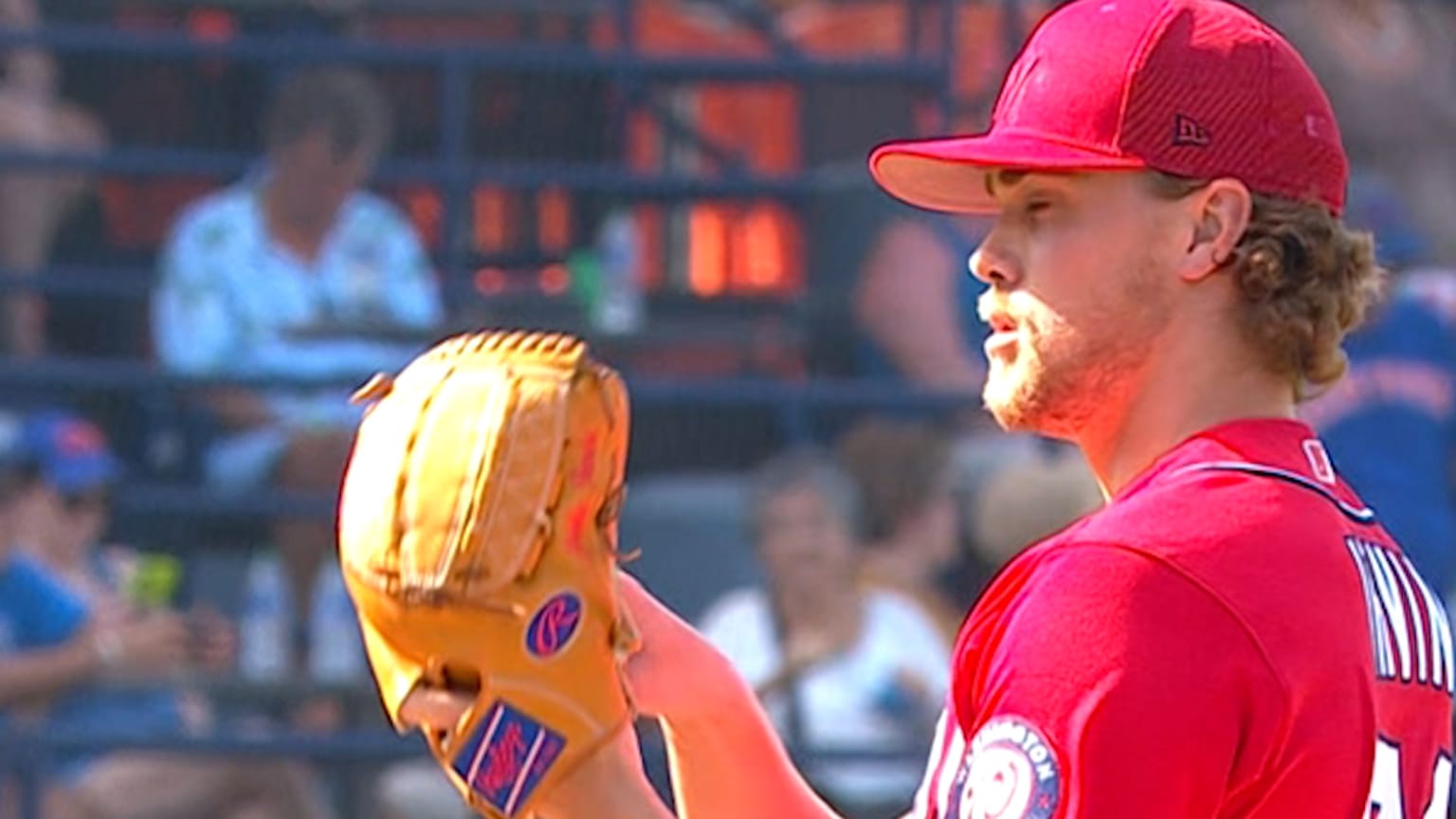 Jake Irvin fans four batters in two innings of work | 03/03/2023 ...