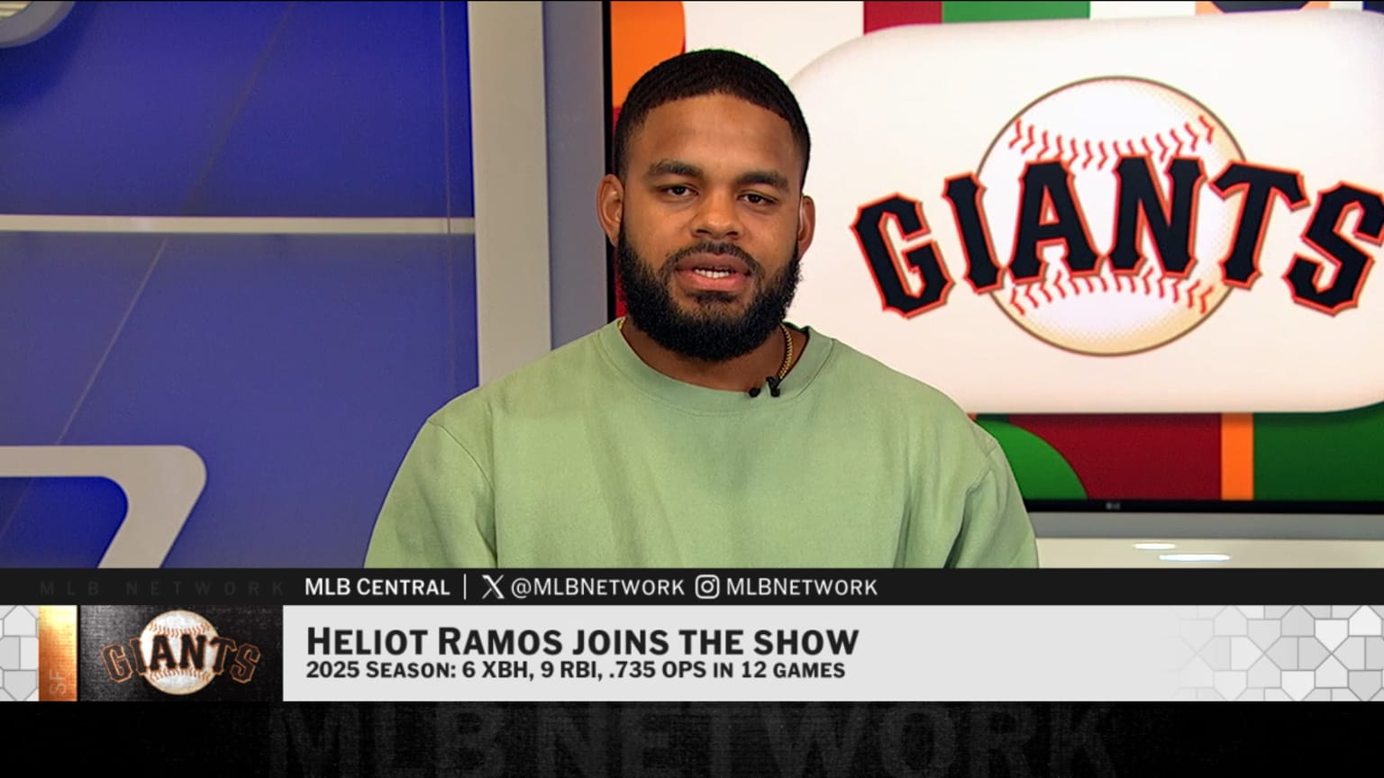 Heliot Ramos on playing at Oracle Park, more | 11/04/2025 | Los ...