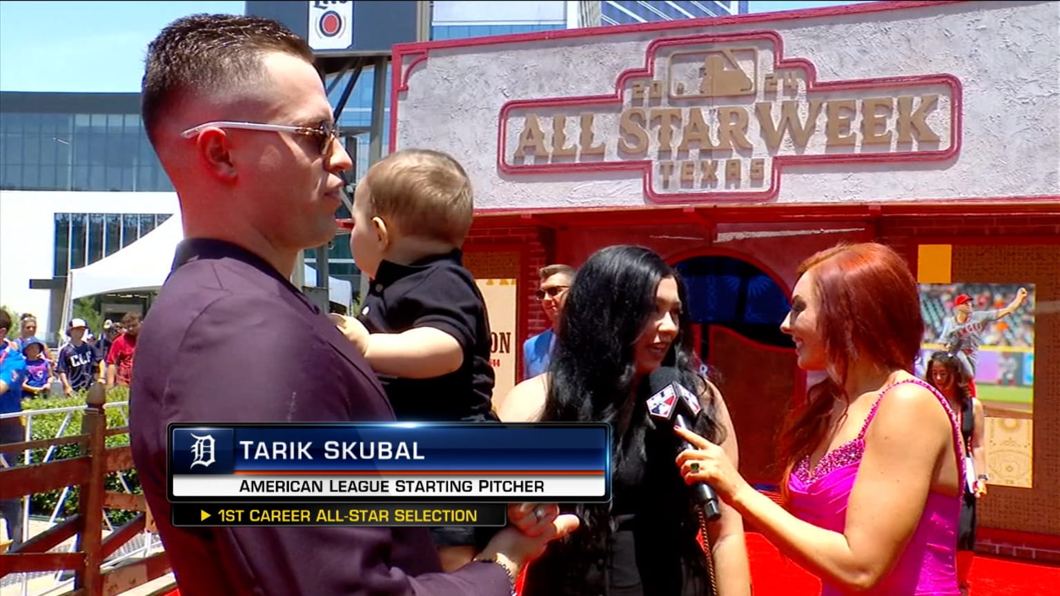 Tarik Skubal and family on fashion, All-Star Game | 07/16/2024 ...