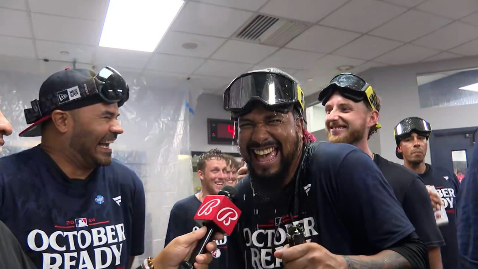 Emmanuel Clase discusses Guardians clinching playoffs | 09/19/2024 ...