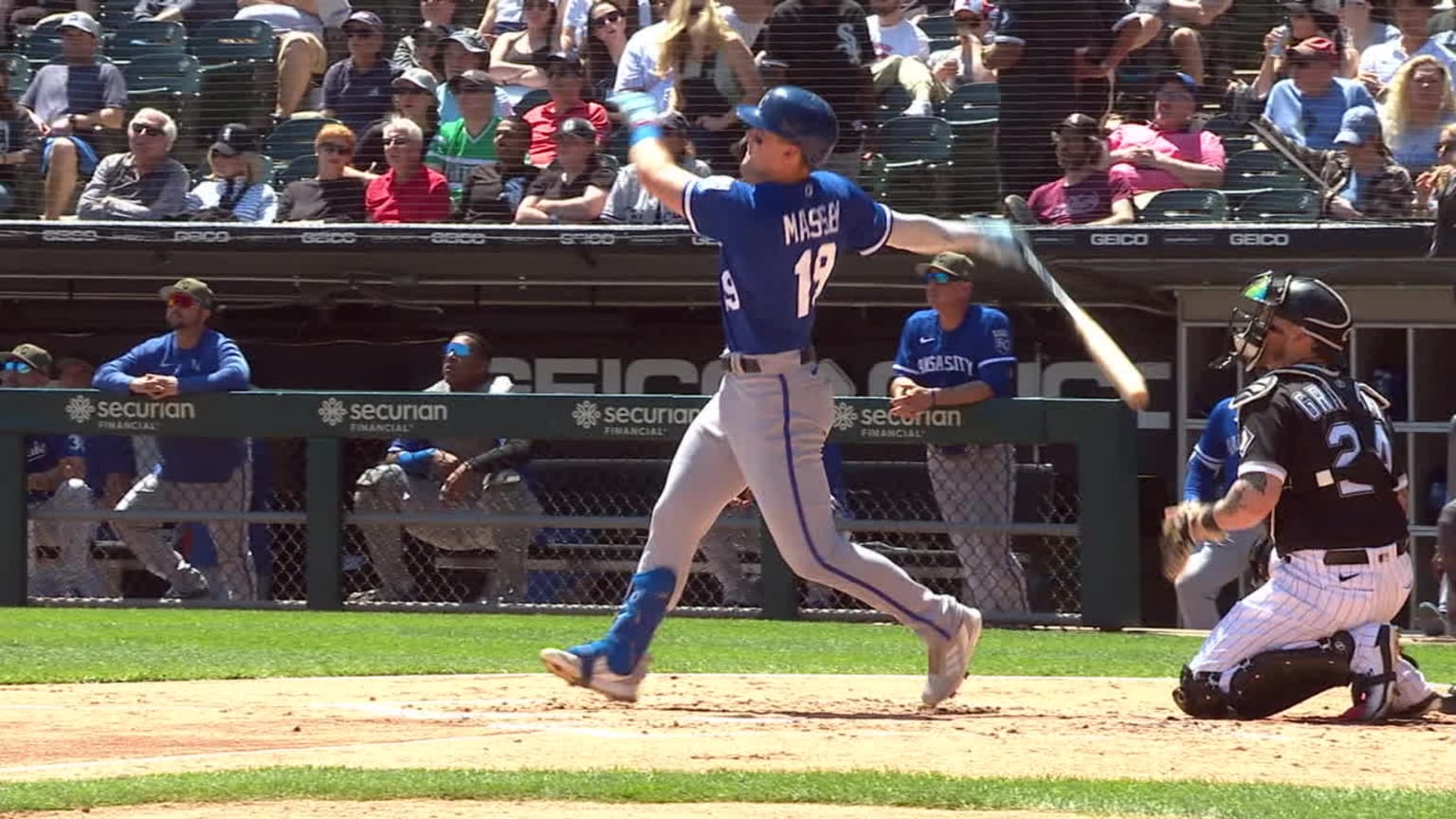 Michael Massey opens the scoring with a two-run homer | 05/21/2023 | Kansas City Royals
