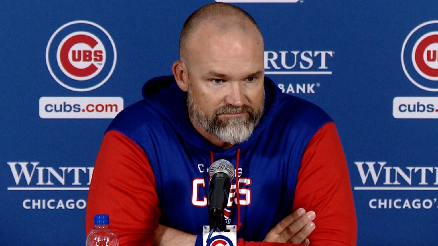 Cubs manager David Ross on loss to 13-3 Cardinals | 08/23/2022 ...