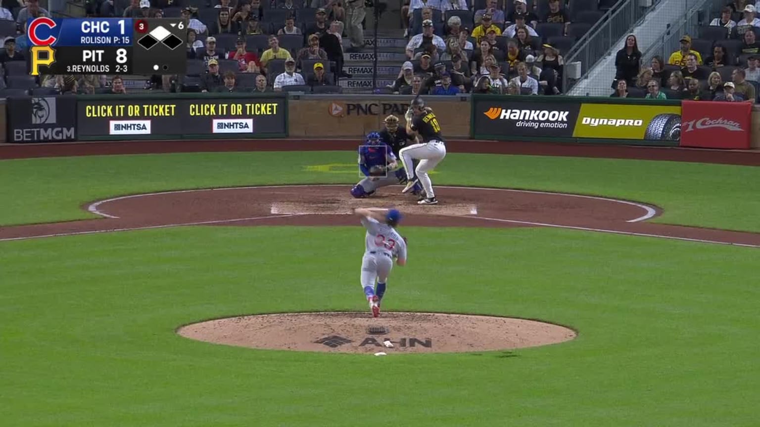 Ryan Rolison In play, run(s) to Bryan Reynolds | 05/26/2026 | MLB.com