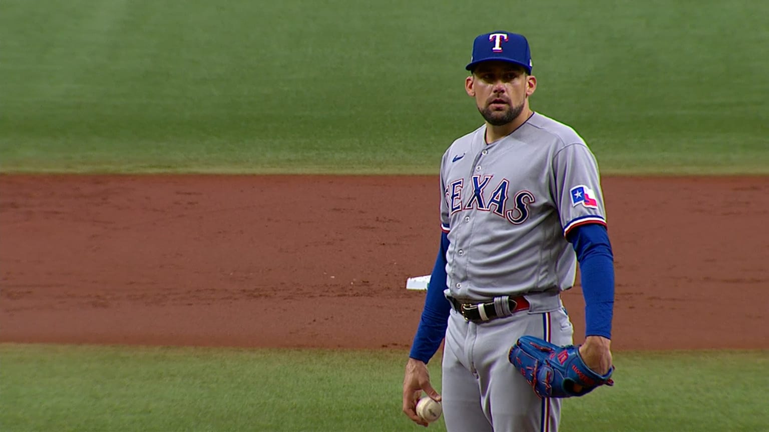 Nathan Eovaldi poncha a 8 en 6 2/3 entradas | 04/10/2023 | Los Rangers ...