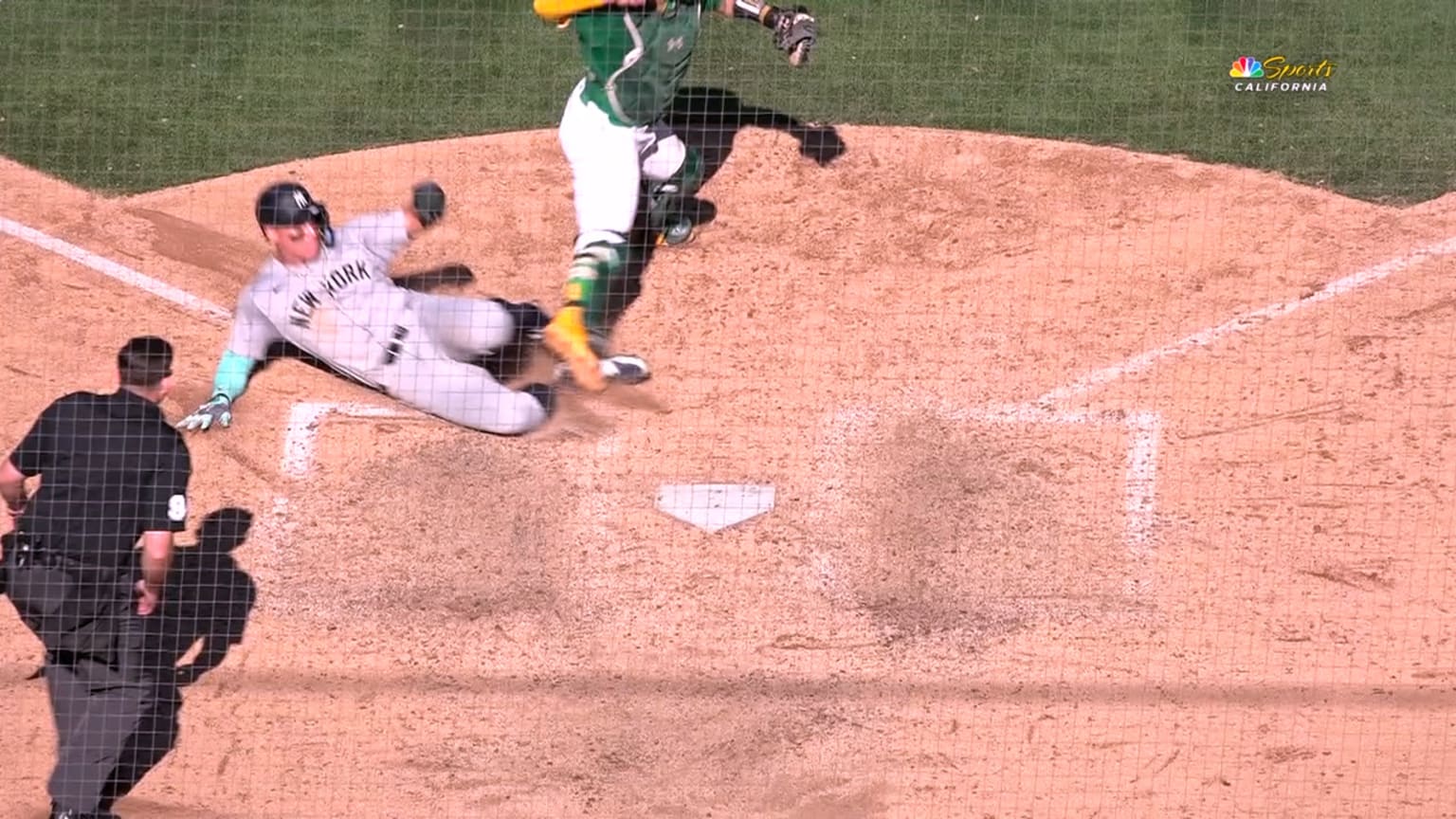 Aaron Judge slides legally after review | 09/22/2024 | San Francisco Giants