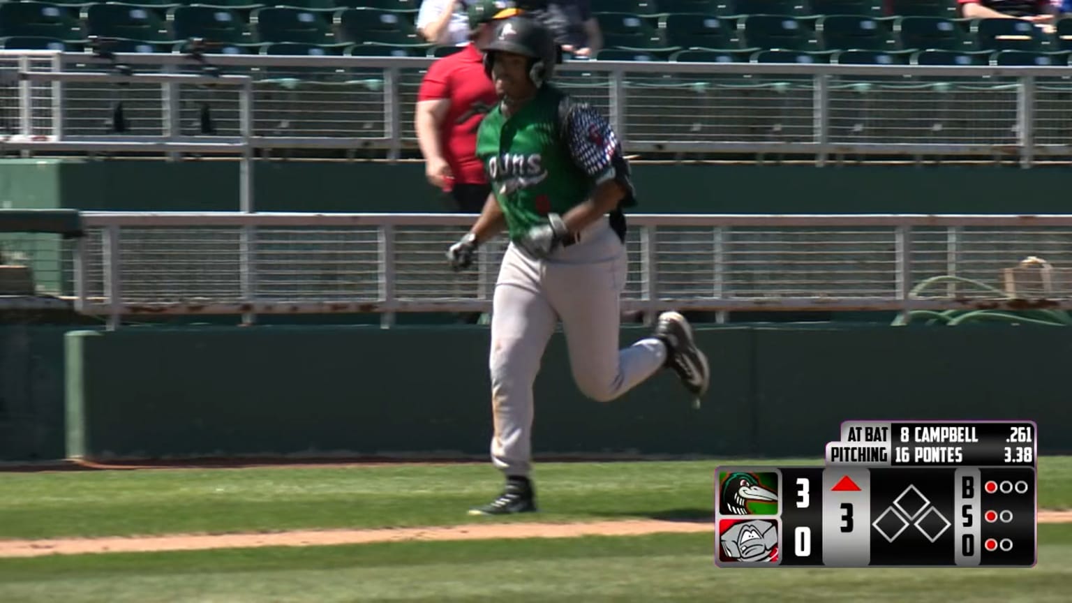 Dylan Campbell swats a solo home run | 04/15/2024 | MLB.com