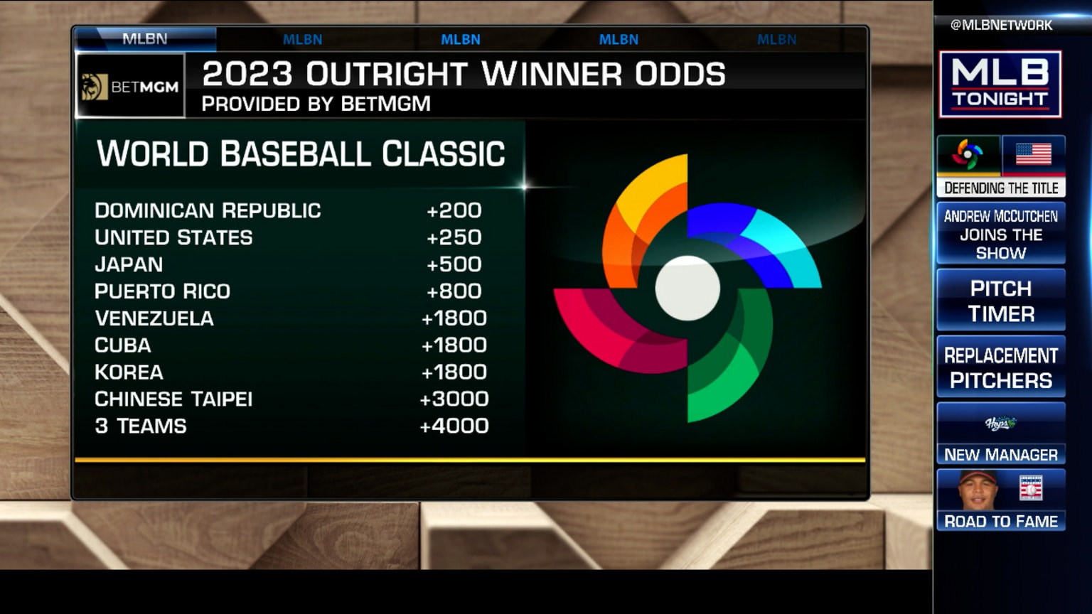 MLB Tonight on Team USA, World Baseball Classic | 01/20/2023 | Seattle ...