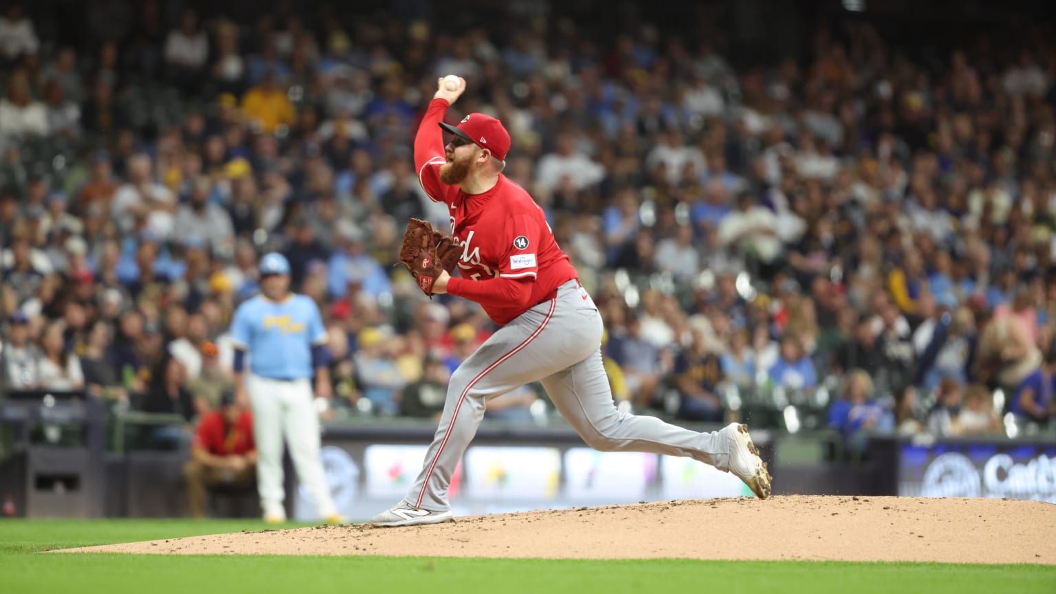 Zack Littell K's Brice Turang | 09/26/2025 | Cincinnati Reds