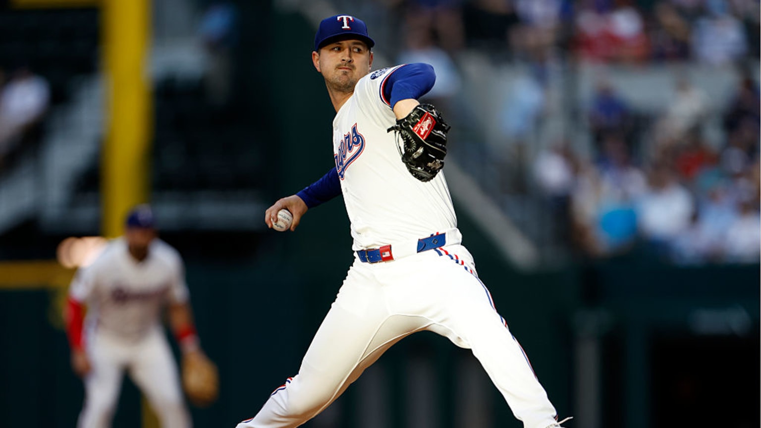 Tyler Mahle strikes out five batters in outing | 05/12/2025 | Texas Rangers