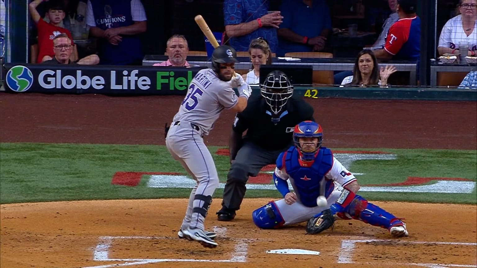 Nick Martini's RBI single | 05/12/2025 | Colorado Rockies