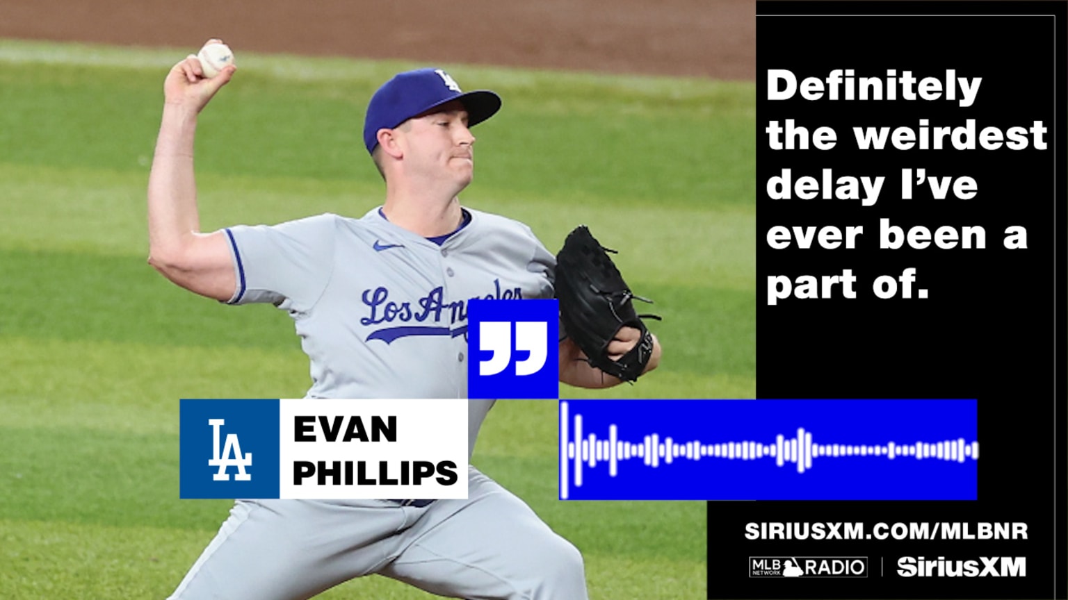 Evan Phillips on the bizarre bee delay | 05/02/2024 | Los Angeles Dodgers