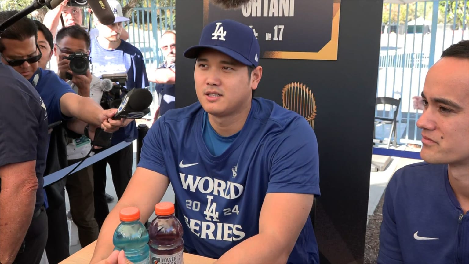 Shohei Ohtani on his excitement for the World Series | 10/24/2024 | MLB.com