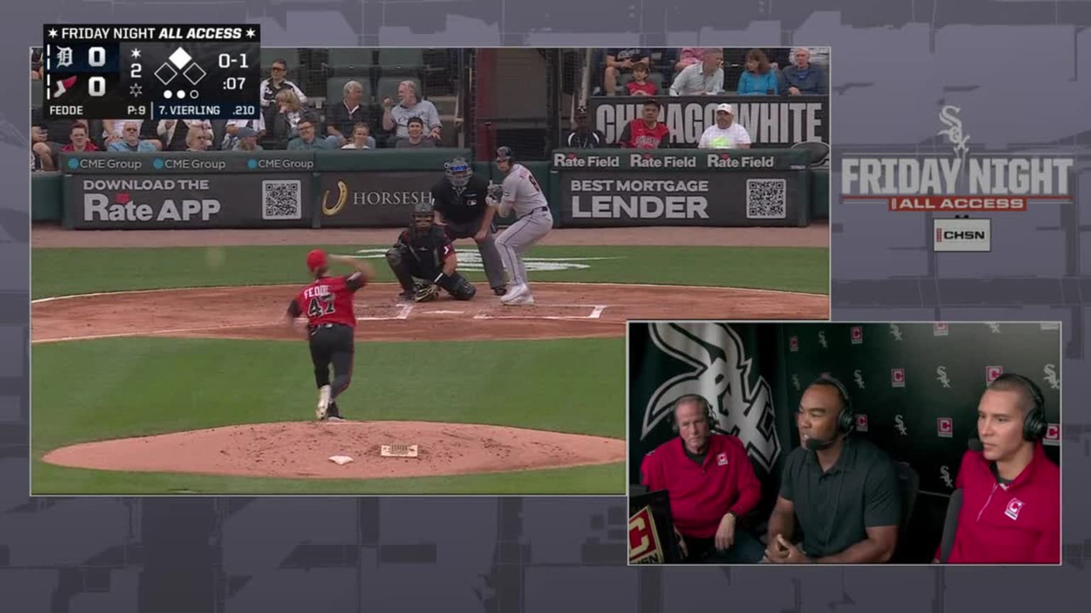 Erick Fedde In play, out(s) to Matt Vierling | 05/29/2026 | MLB.com