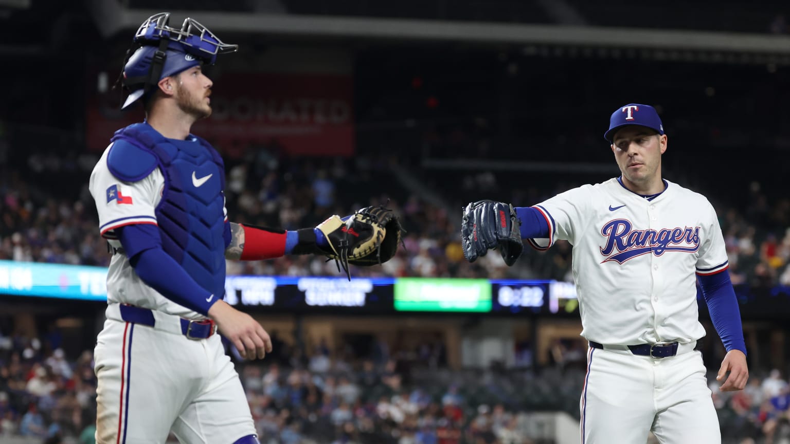Patrick Corbin strikes out six batters in outing | 04/16/2025 | Texas ...