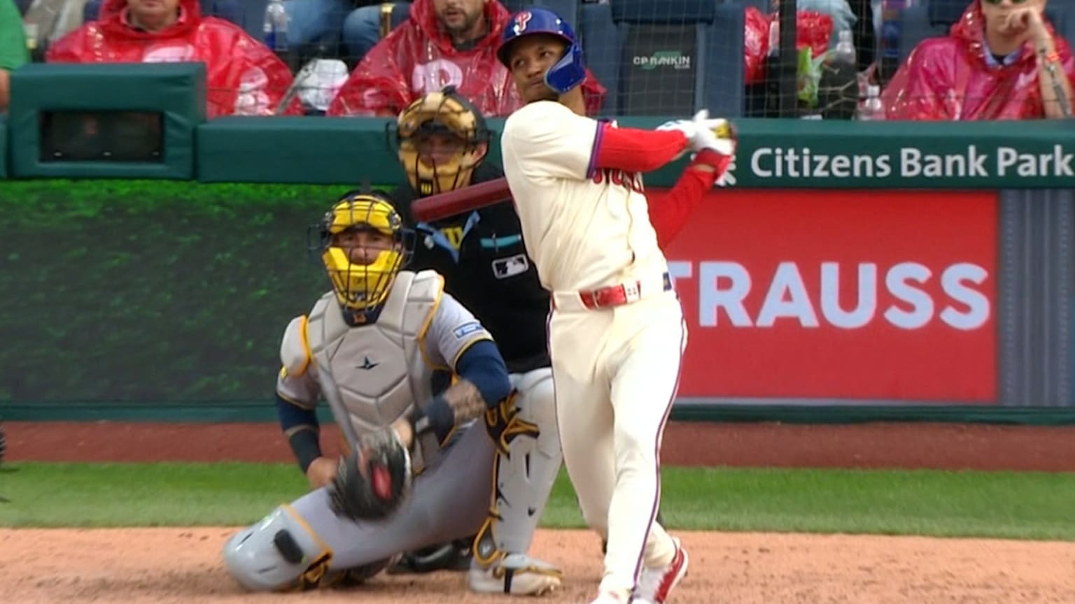 Johan Rojas' two-run triple | 05/31/2025 | Philadelphia Phillies