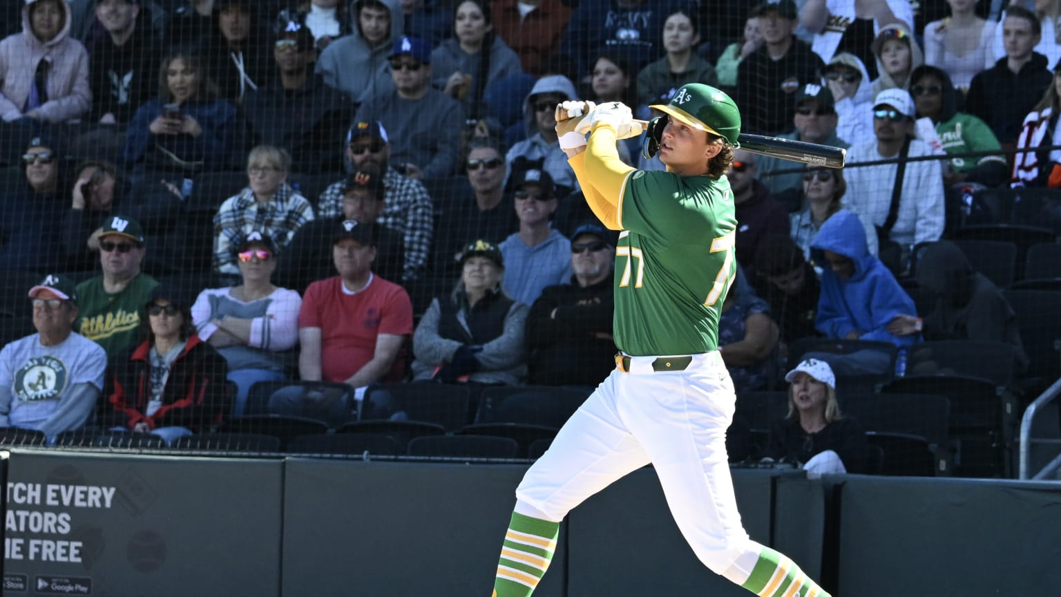 Nick Kurtz's solo home run | 03/08/2025 | Athletics