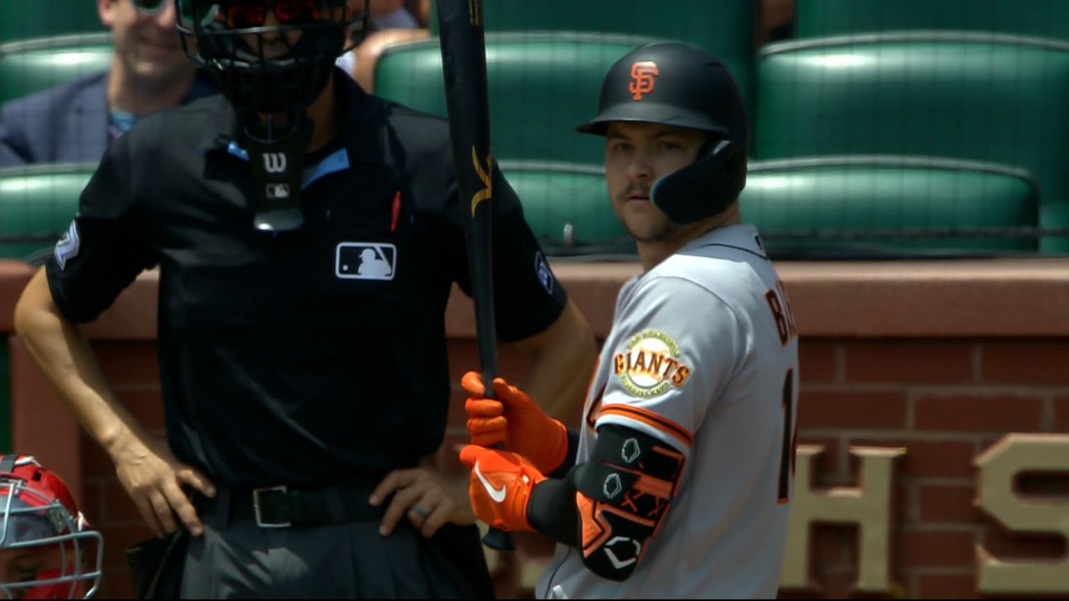 Bailey hits RBI single to second base in the 1st | 06/14/2023 | San ...