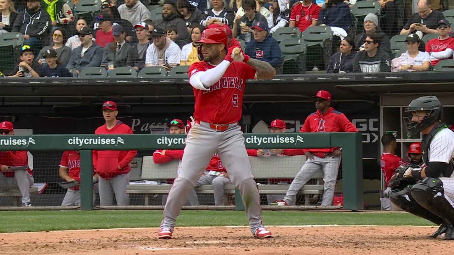 Yoán Moncada's go-ahead infield single | 03/29/2025 | Los Angeles Angels