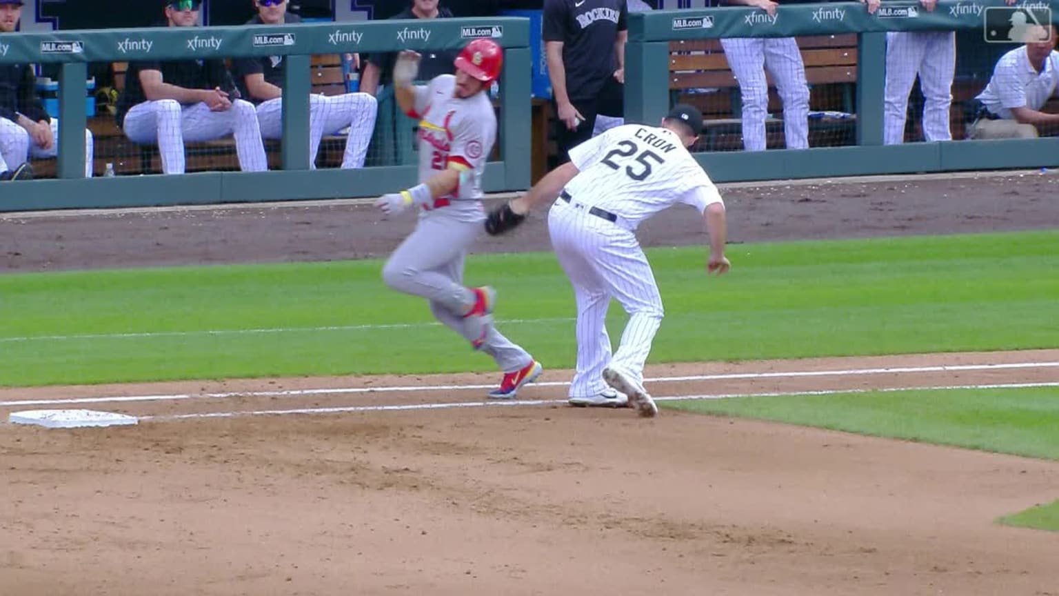 Ezequiel Tovar's sliding play | 04/12/2023 | St. Louis Cardinals