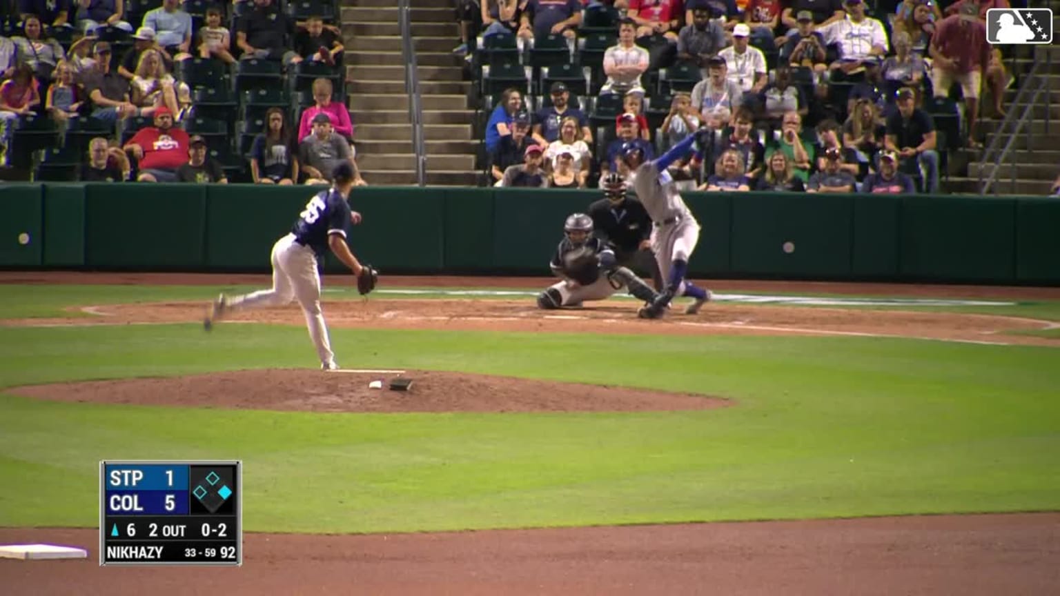 Doug Nikhazy records his eighth K | 09/14/2024 | Cleveland Guardians