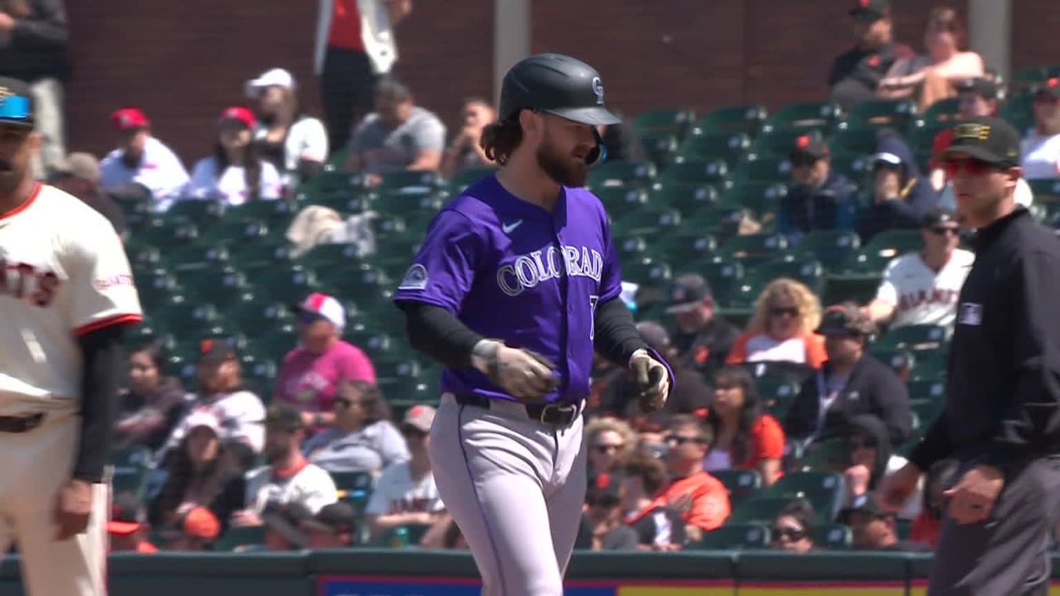 Brendan Rodgers hits two singles | 05/18/2024 | Colorado Rockies