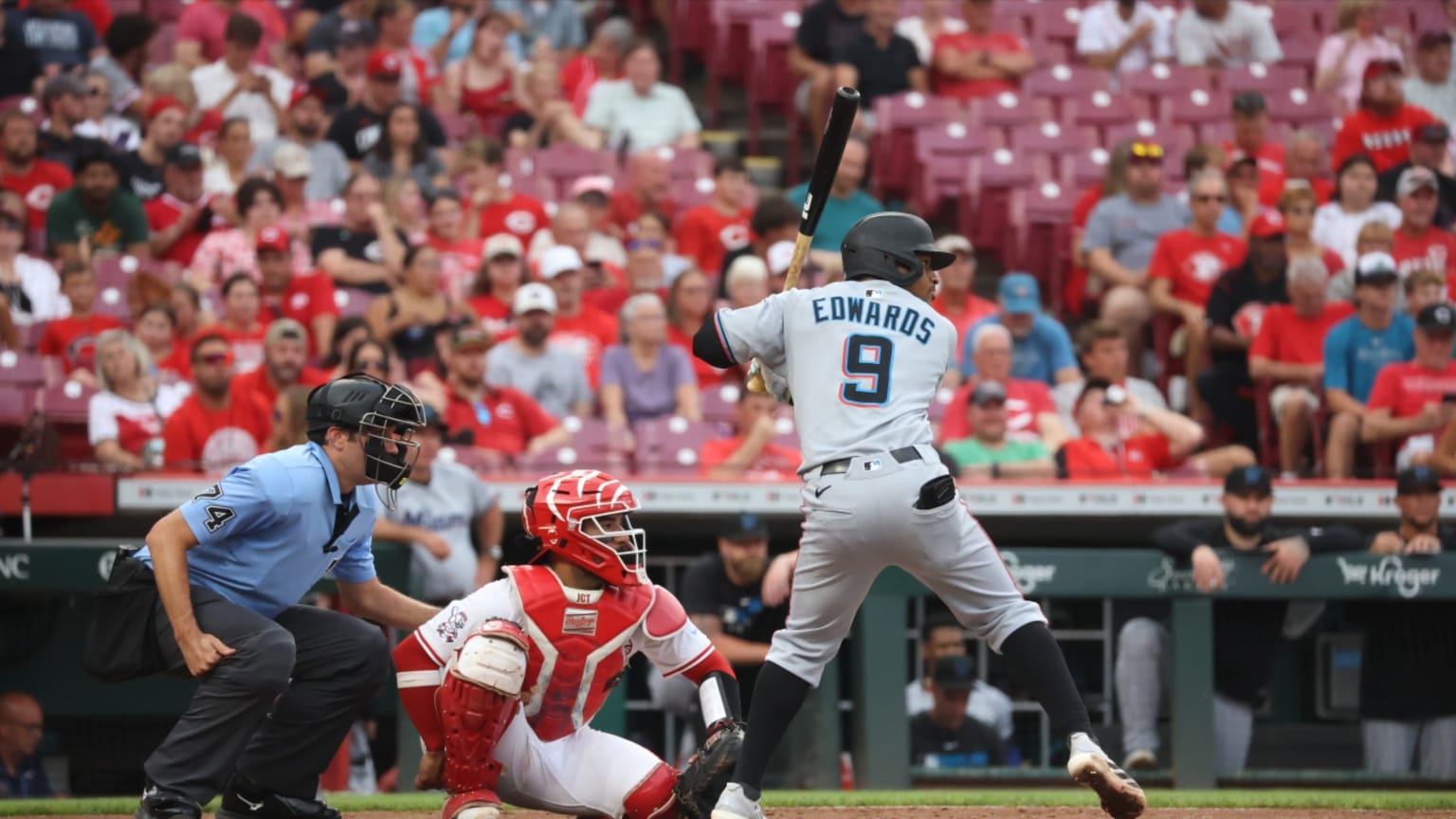 Xavier Edwards' RBI single | 07/08/2025 | Miami Marlins