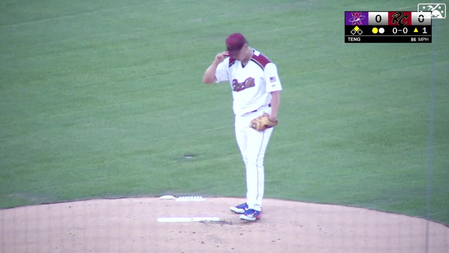 Kai-Wei Teng records the first strikeout of his start | 08/31/2023 ...