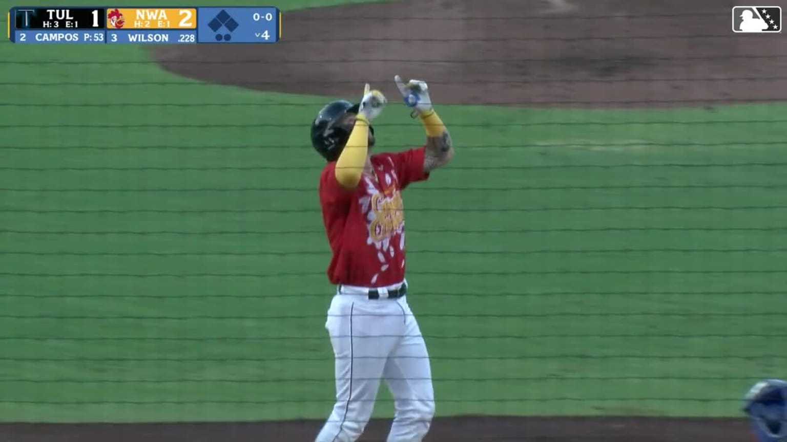 Carter Jensen's first Double-A home run | 07/20/2024 | Kansas City Royals