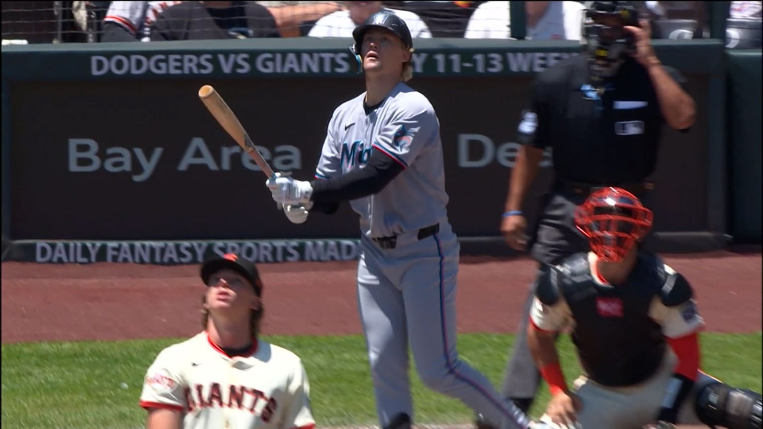 Data Viz: Kyle Stowers' 440-foot home run | 06/26/2025 | Miami Marlins