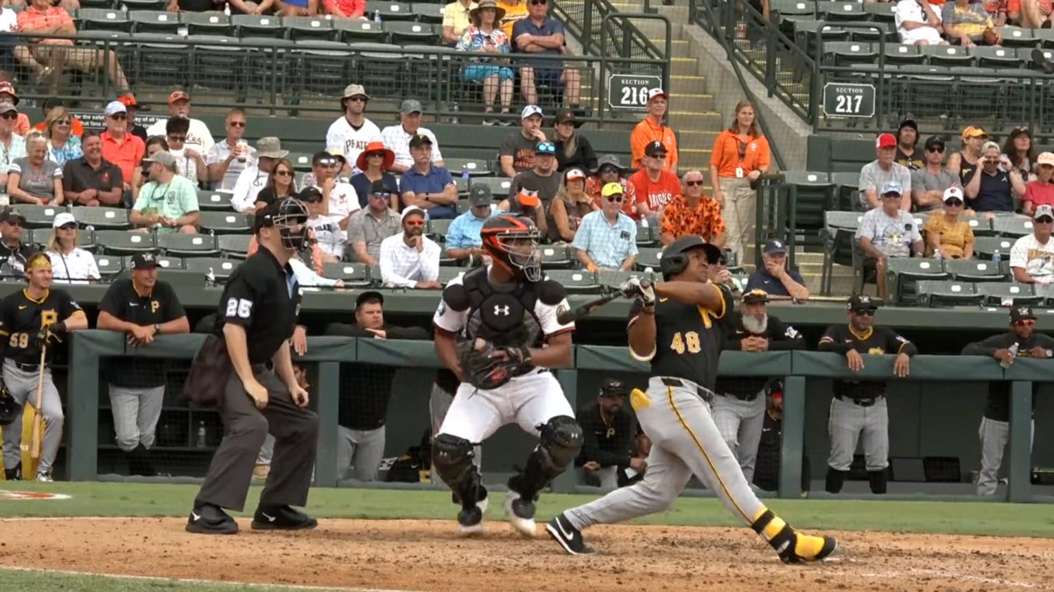 Enmanuel Valdez's two-run homer | 03/01/2025 | Pittsburgh Pirates