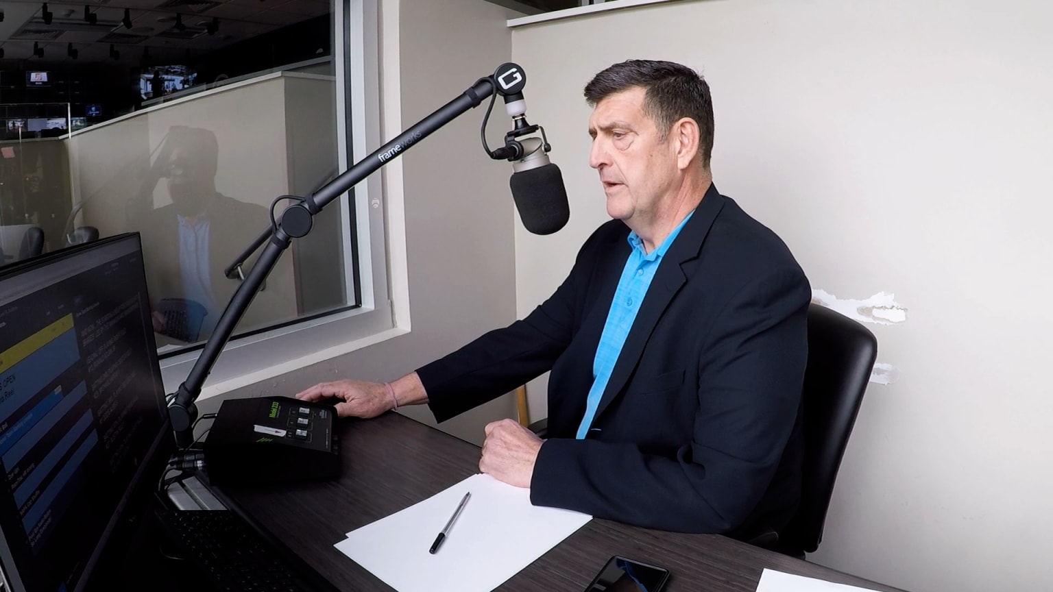 Check Out Mark Aston's audition! | 02/13/2023 | Atlanta Braves