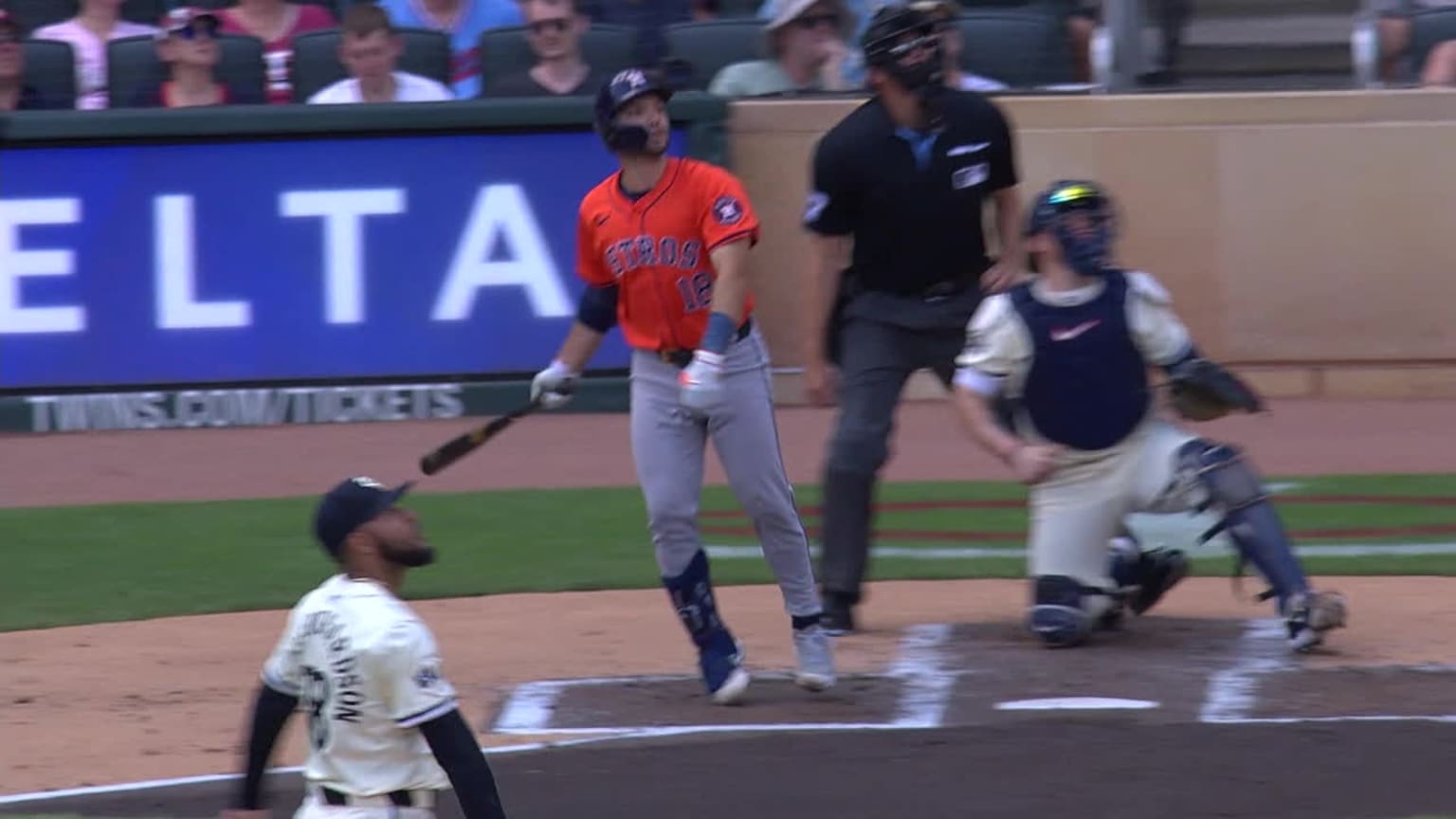 César Salazar's sac fly | 07/07/2024 | Houston Astros