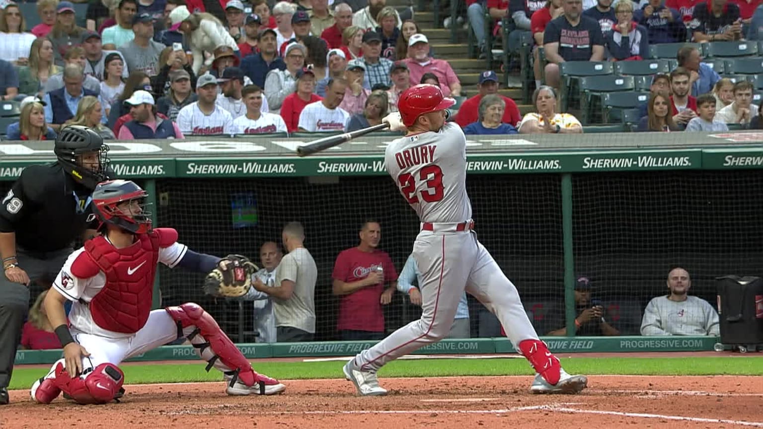 Brandon Drury knocks in Anthony Rendon with a single | 05/12/2023 | Los ...