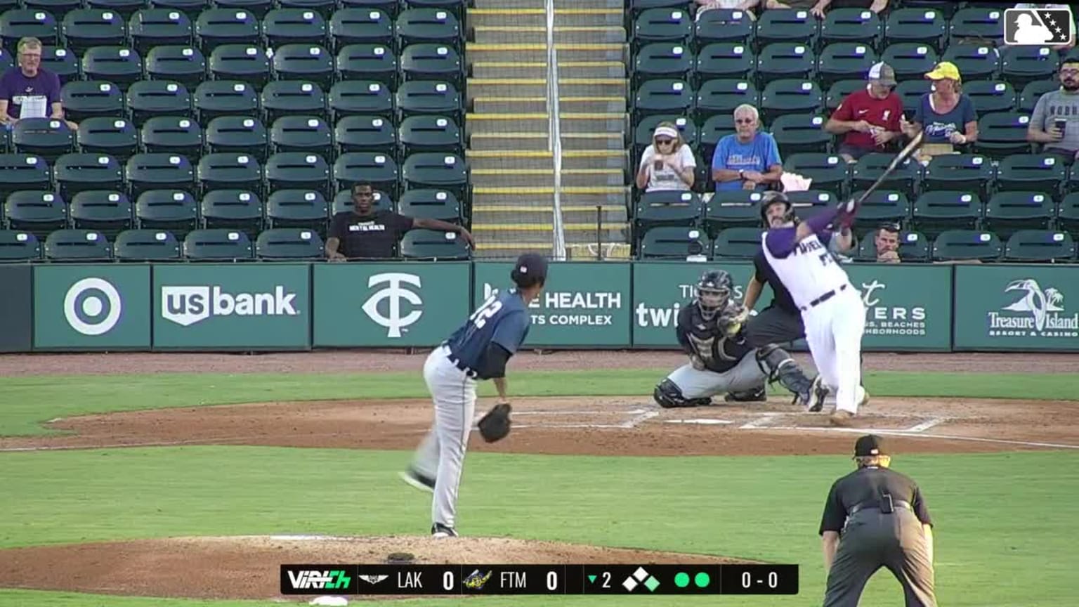 Derek Bender's first professional home run | 08/13/2024 | MLB.com