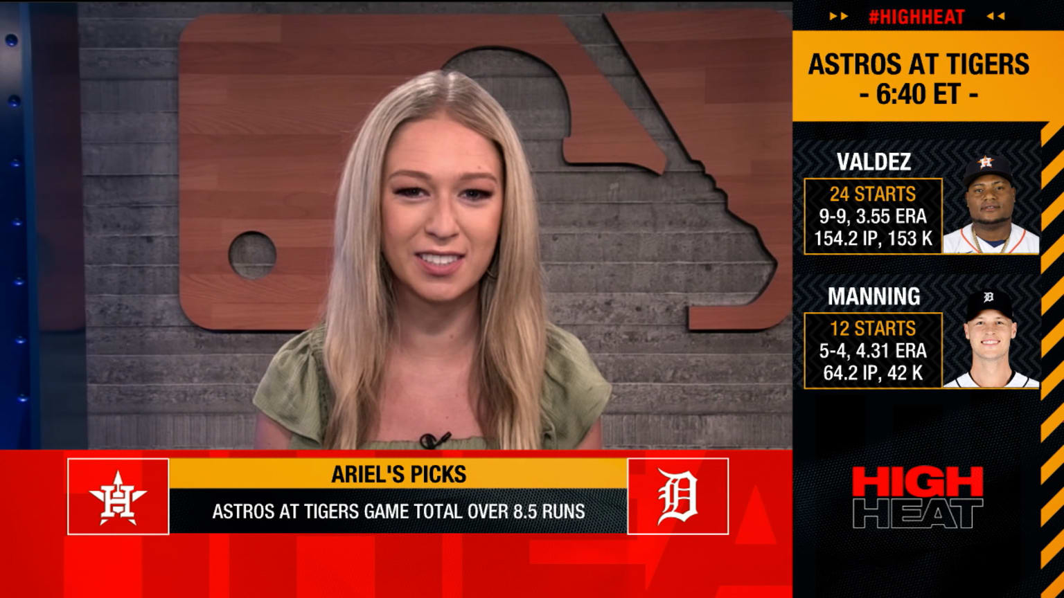 Ariel Epstein shares her picks on High Heat | 08/25/2023 | MLB.com