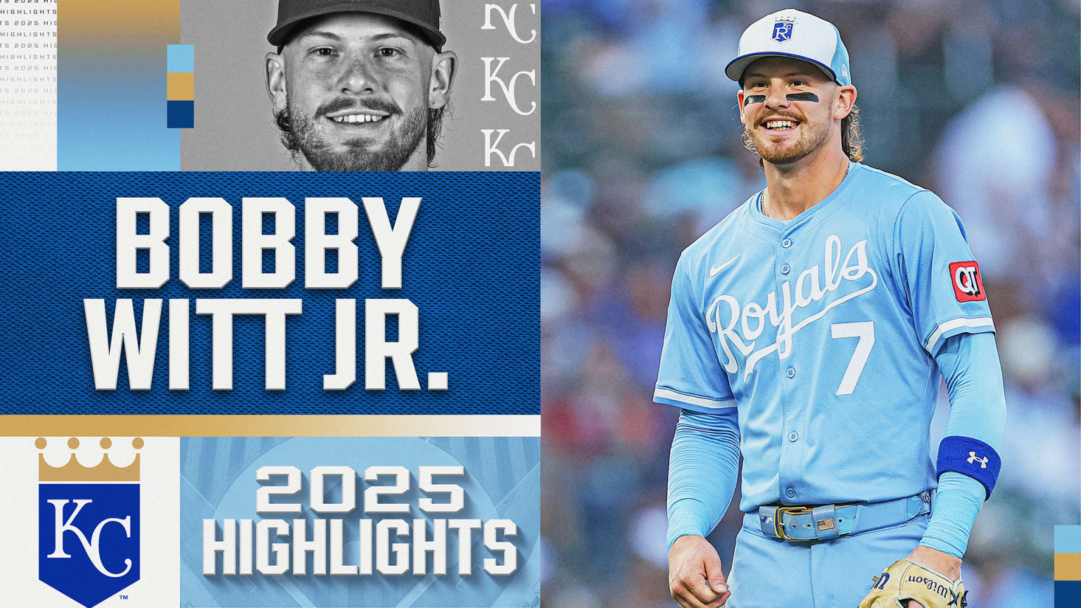 Bobby Witt Jr.'s best moments of 2025 | 02/11/2025 | Los Reales de ...