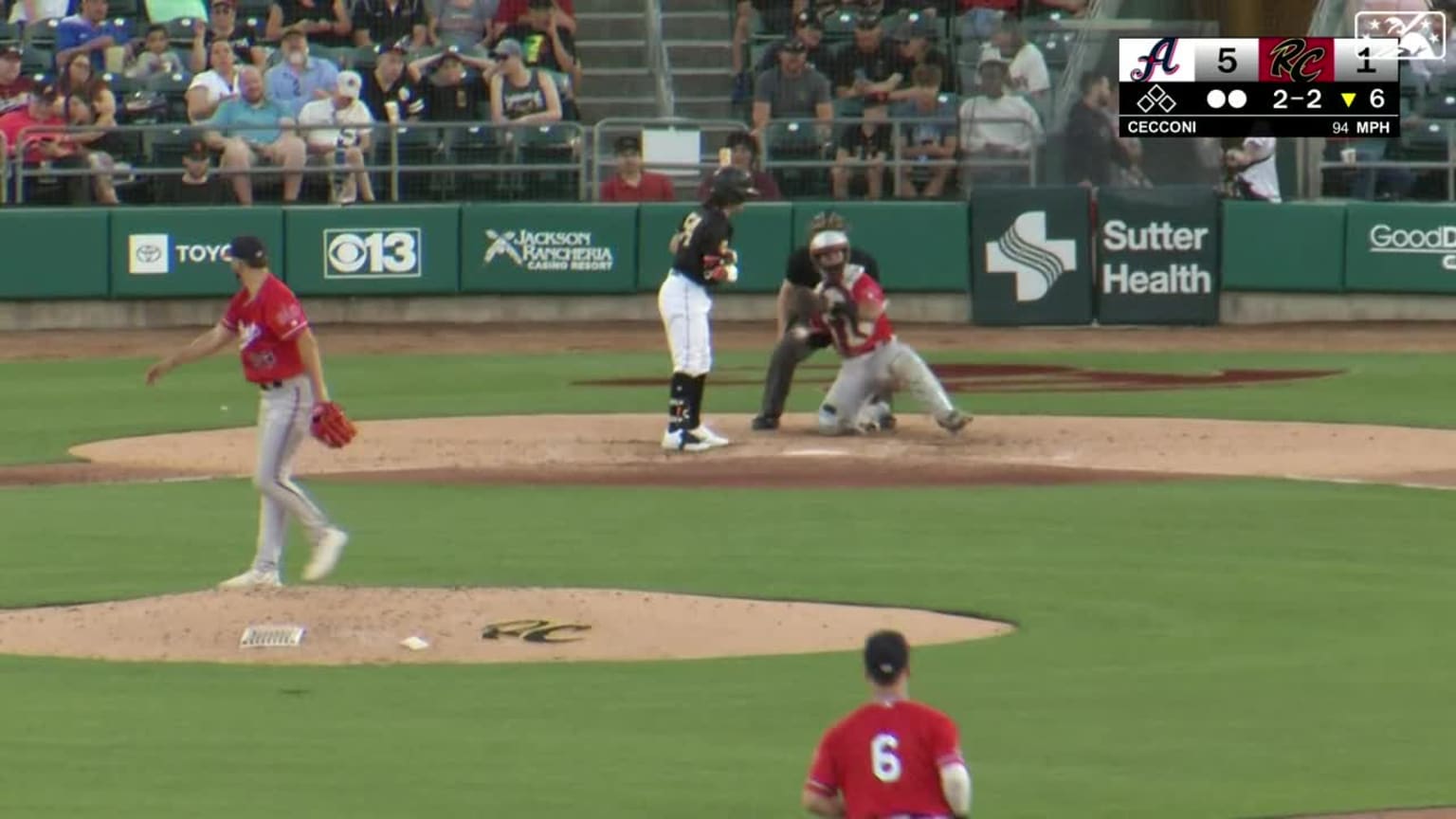 Slade Cecconi strikes out seven over six innings | 06/29/2023 | Arizona ...
