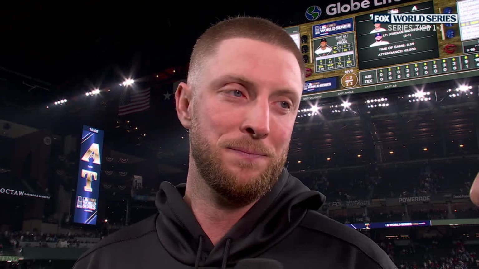 Merrill Kelly discusses stellar outing in Game 2 win | 10/28/2023 | MLB.com